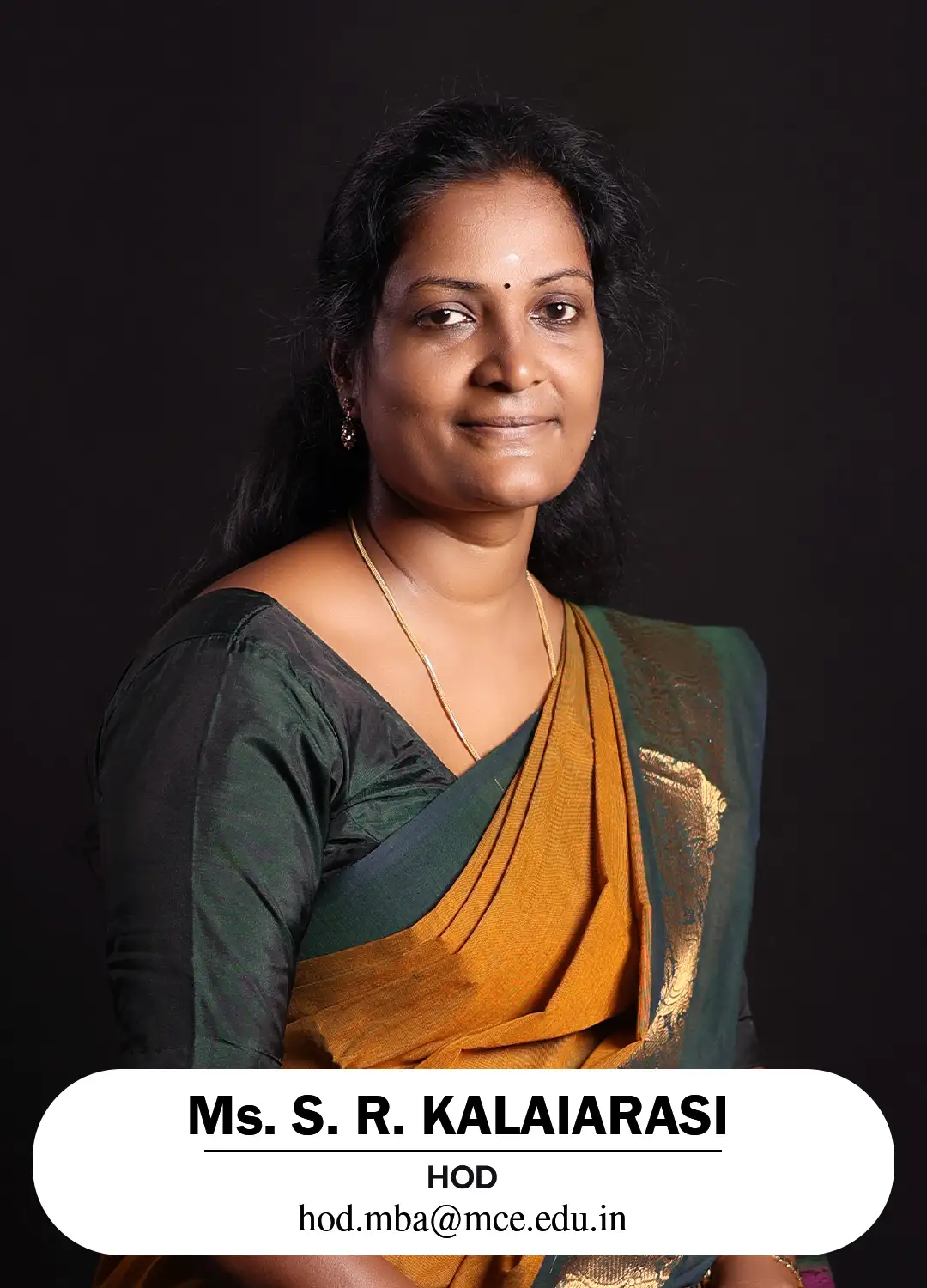 Heads of Departments | Faculty Heads - Meenakshi College